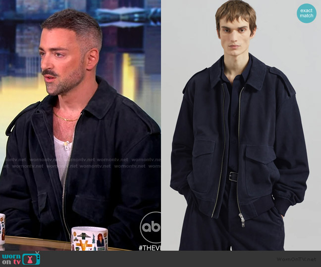WornOnTV: Matteo Lane’s navy jacket on The View | Clothes and Wardrobe from TV
