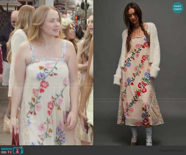 WornOnTV: Whitney’s floral print midi dress on The Secret Lives of ...