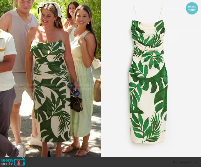 WornOnTV: Brittany’s palm leaf print dress on The Valley | Brittany ...