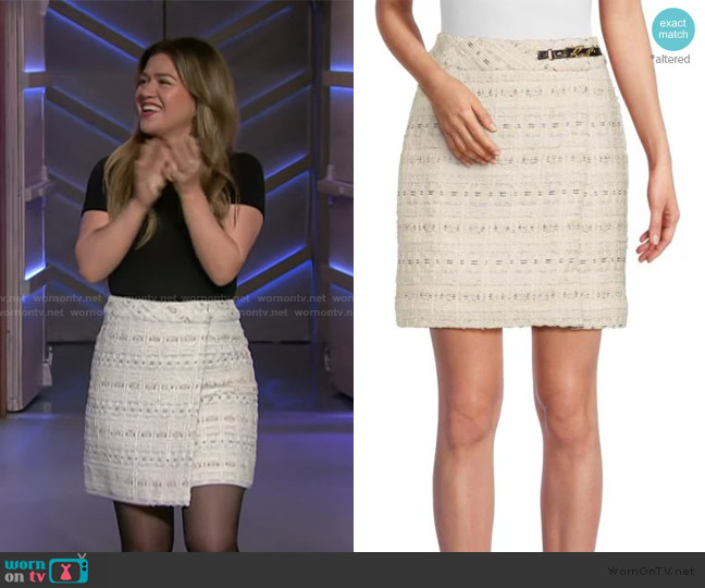 WornOnTV: Kelly’s tweed mini skirt on The Kelly Clarkson Show | Kelly ...