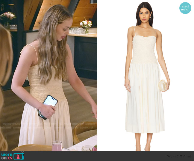 WornOnTV: Mikayla’s white textured dress on The Secret Lives of Mormon ...
