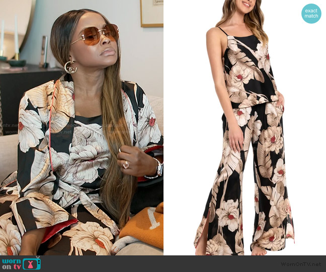 WornOnTV: Phaedra’s floral print pajama set on The Real Housewives of Atlanta | Phaedra Parks ...
