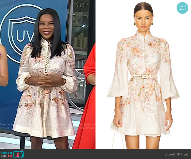 WornOnTV: Dr. Michelle Henry’s floral mini dress on Today | Clothes and ...