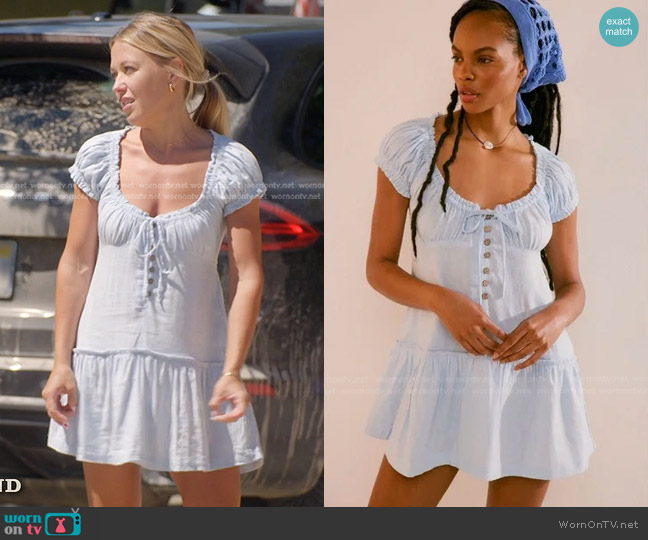 WornOnTV: Masha’s blue mini dress on The McBee Dynasty Real American ...