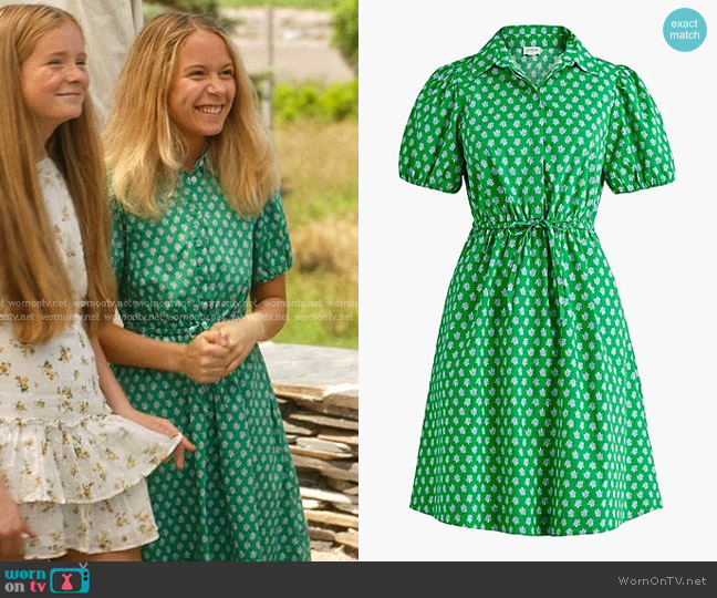 WornOnTV: Liberty’s green print shirtdress on We Were Liars | Clothes ...