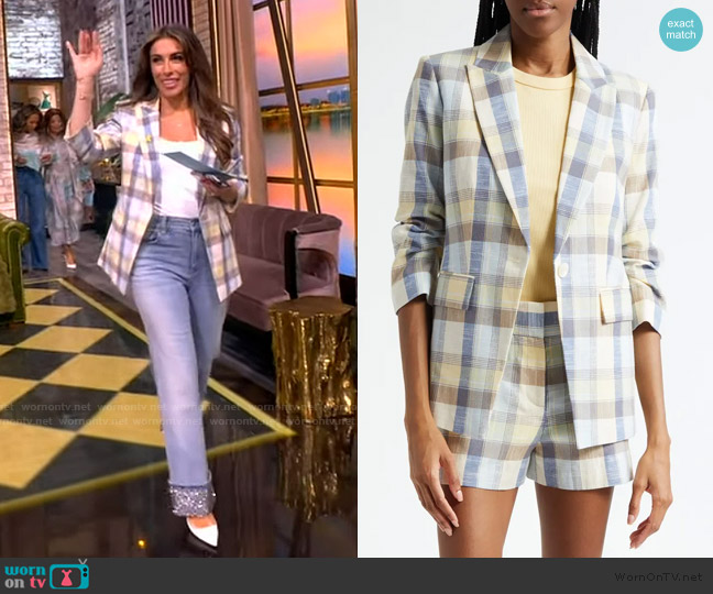 WornOnTV: Alyssa’s plaid blazer and jeans on The View | Alyssa Farah Griffin | Clothes and ...