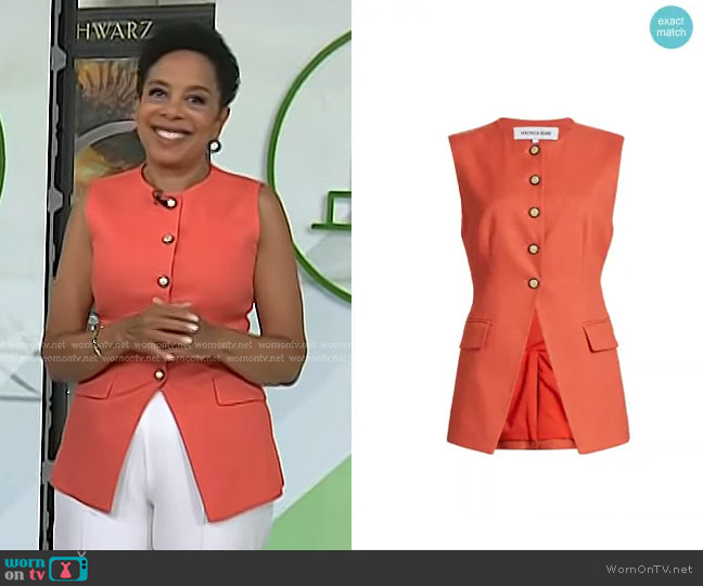 WornOnTV: Sharon Epperson’s orange vest on Today | Clothes and Wardrobe ...