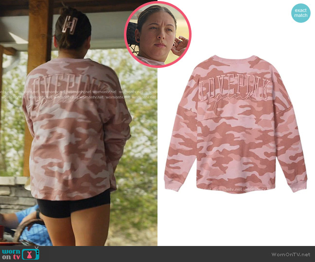 WornOnTV: Alli’s pink camo sweatshirt on The McBee Dynasty Real ...
