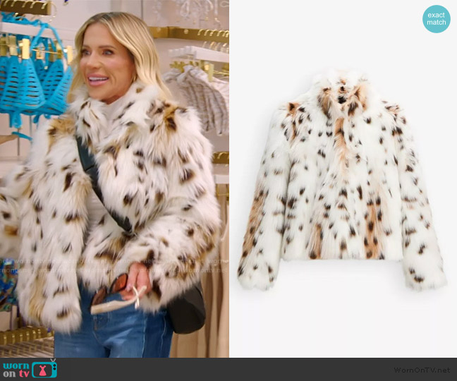 WornOnTV: Jennifer’s white leopard fur jacket on The Real Housewives of Orange County | Jennifer ...
