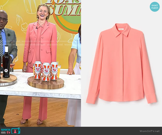 WornOnTV: Laura Vitale’s pink blazer and pants suit on Today | Clothes ...