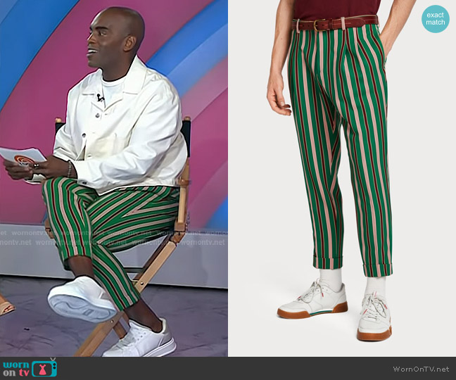 WornOnTV: Chris Witherspoon’s green stripe pants on Today | Clothes and ...