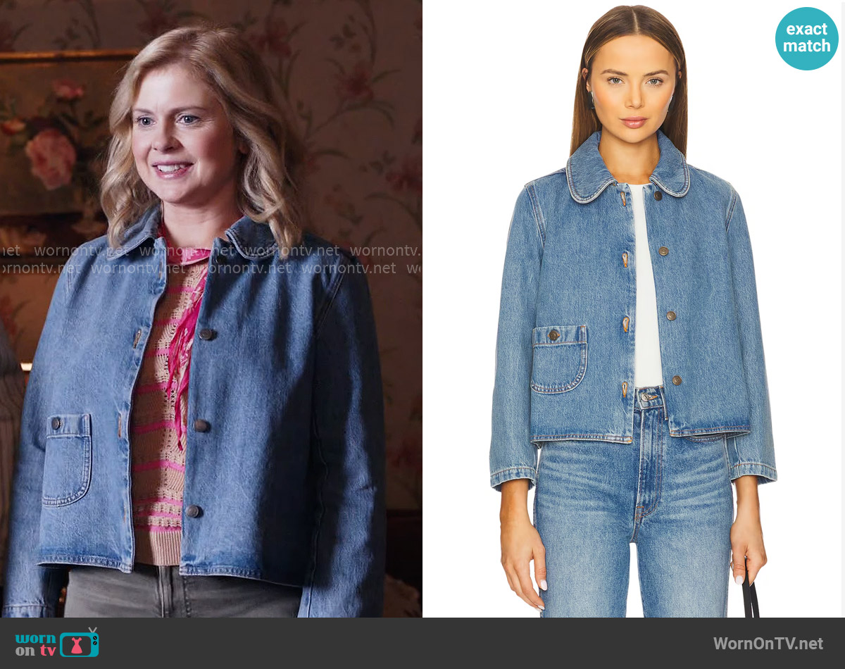 WornOnTV: Sam’s denim jacket on Ghosts | Rose McIver | Clothes and ...