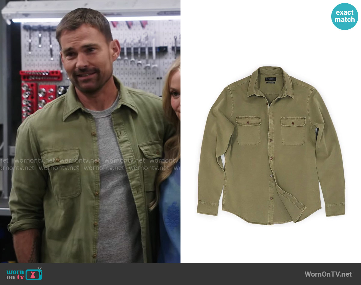 WornOnTV: Gabriel’s green shirt on Shifting Gears | Seann William Scott ...