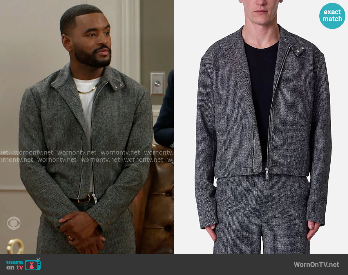 WornOnTV: Andre’s grey jacket and pants set on Beyond the Gates | Sean ...