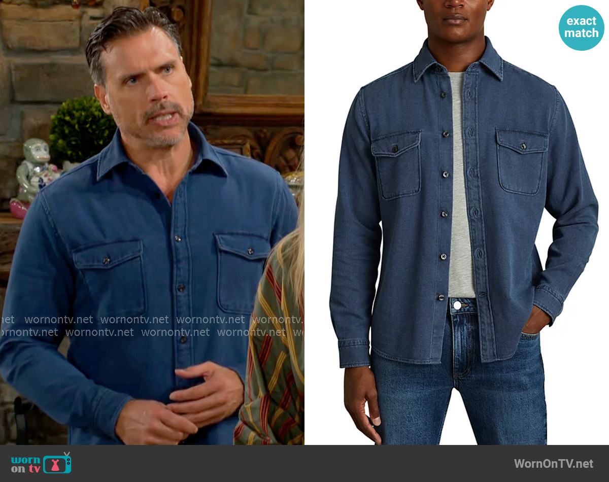 WornOnTV: Nick’s blue button down shirt on The Young and the Restless | Joshua Morrow | Clothes ...