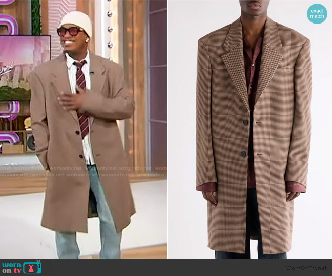 WornOnTV: Ne-Yo’s gingham check coat on Sherri | Clothes and Wardrobe ...
