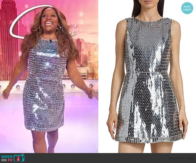 WornOnTV: Sherri’s silver embellished mini dress on Sherri | Sherri ...