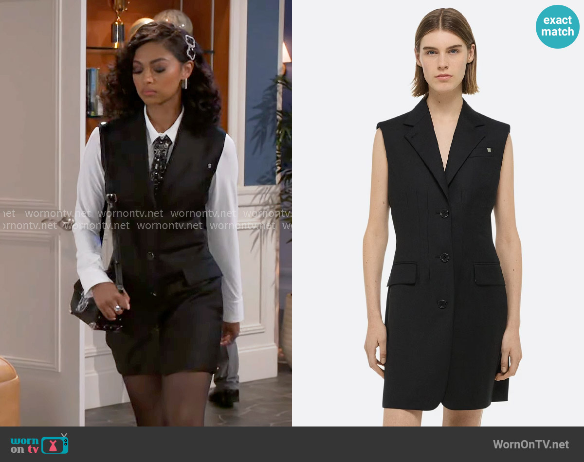 WornOnTV: Kat’s black blazer dress and embellished tie on Beyond the ...