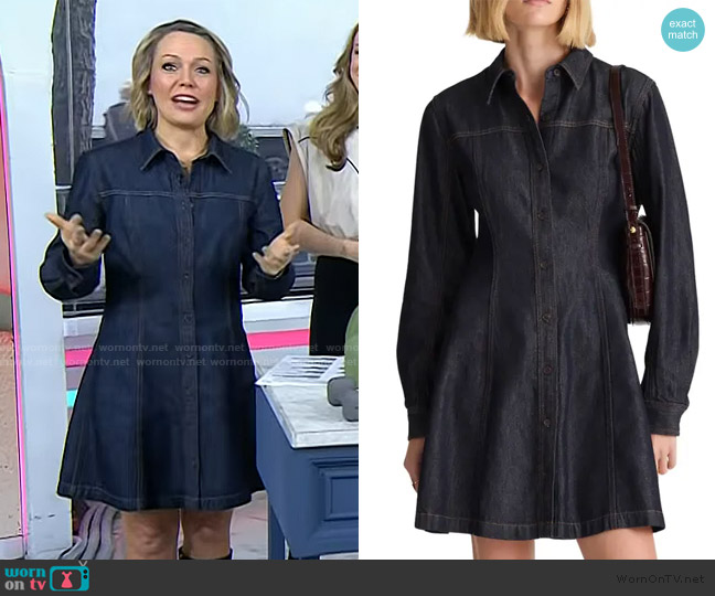 WornOnTV: Dylan’s denim mini dress on Today | Dylan Dreyer | Clothes ...