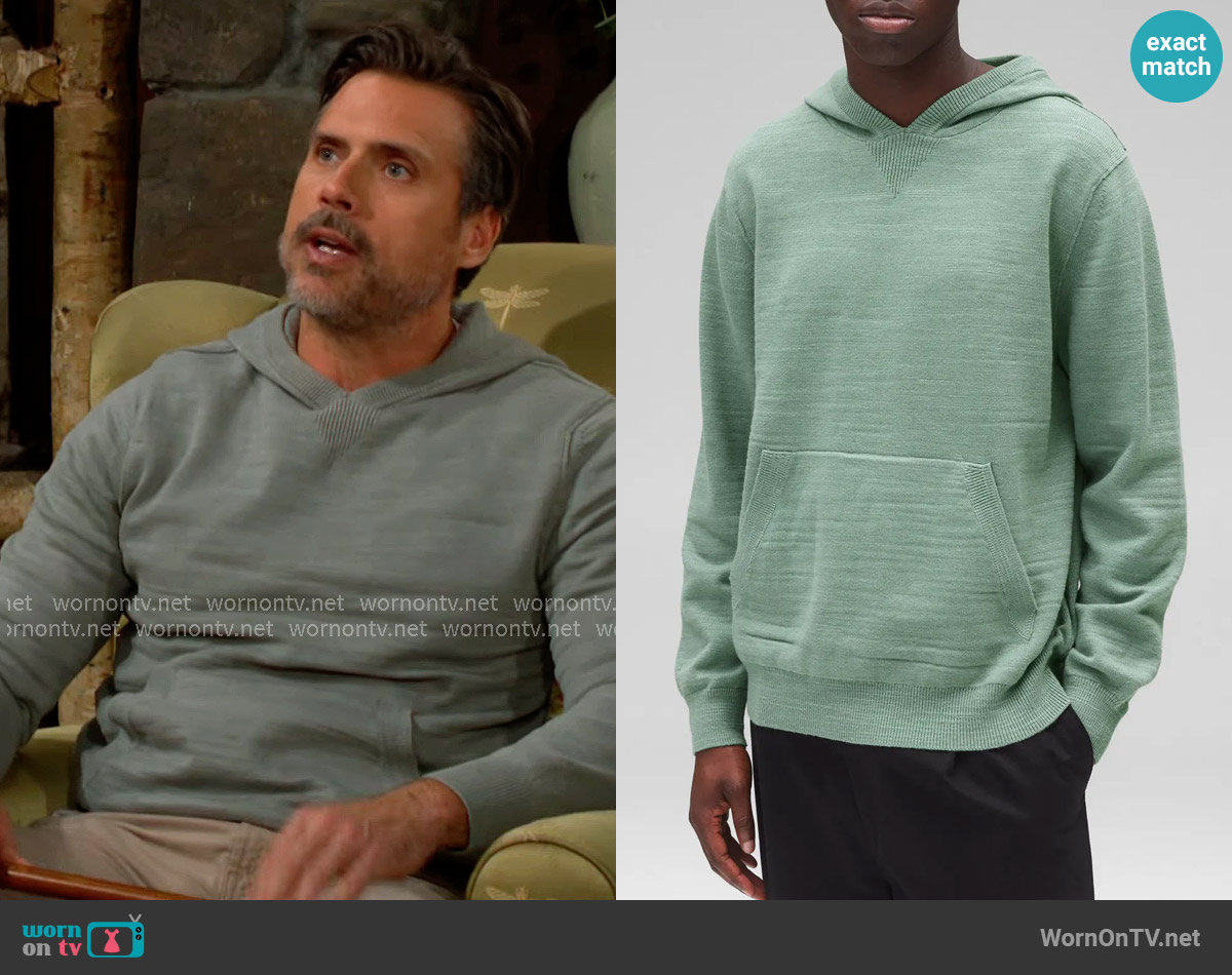 WornOnTV: Nick’s sage green hoodie on The Young and the Restless ...