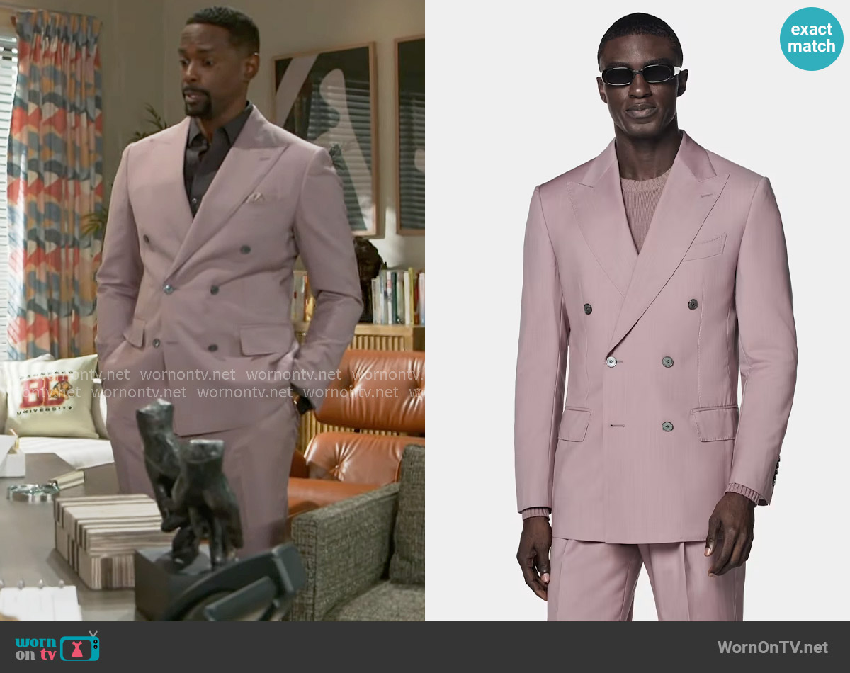 WornOnTV: Ted’s mauve suit on Beyond the Gates | Keith D. Robinson ...