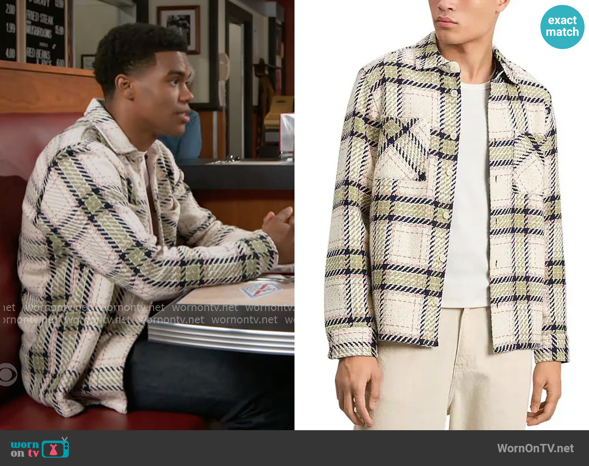 WornOnTV: Tyrell’s plaid overshirt on Beyond the Gates | Jaden Lucas ...
